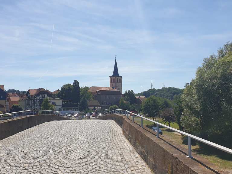 Brücke der Einheit - Vacha, Wartburgkreis | Cycling Tips & Photos | Komoot