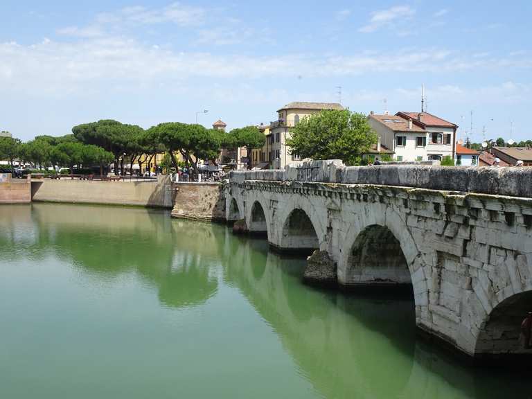 Ponte di Tiberio - Cycle Routes and Map | Komoot