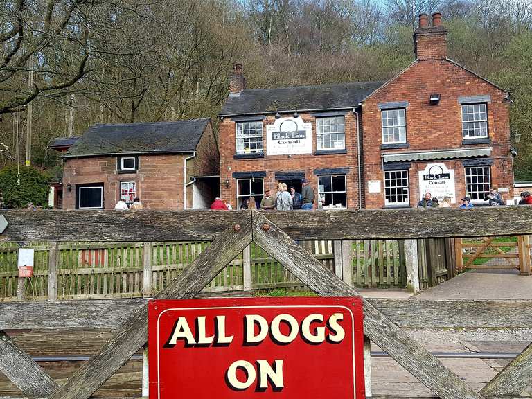 Black Lion Pub, Consall Forge – Hiking & Cycling Routes | Komoot