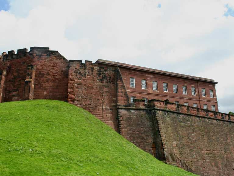 River Dee – Chester Castle Loop from Bache | bike Tour | Komoot