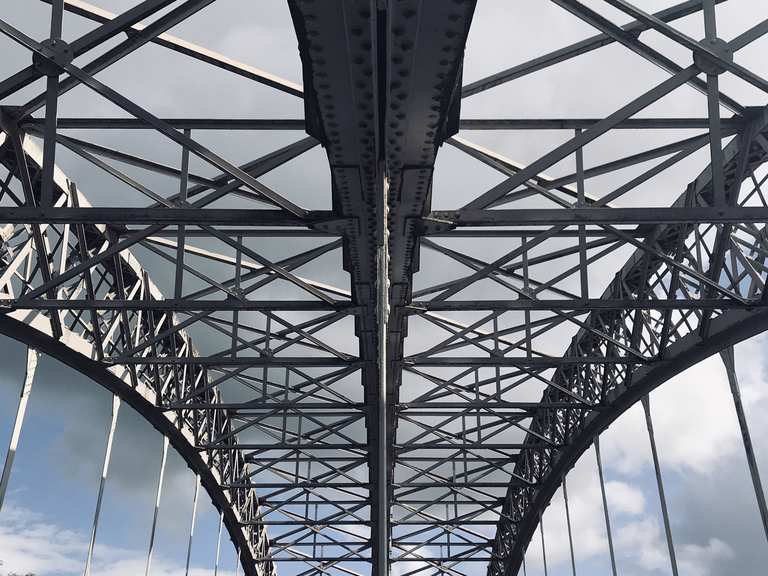 Hagg Bank Bridge (Wylam Bridge) - Cycle Routes and Map | Komoot