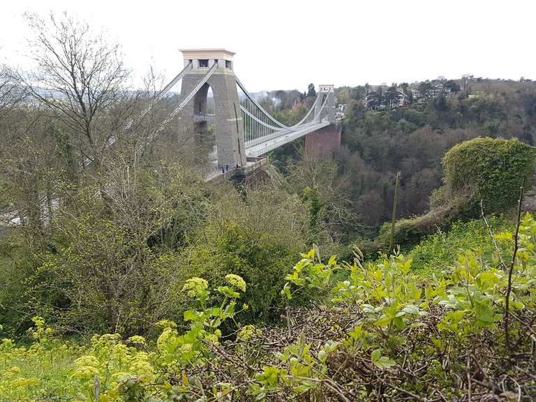 Clifton Suspension Bridge - Road Cycle Routes and Map | Komoot