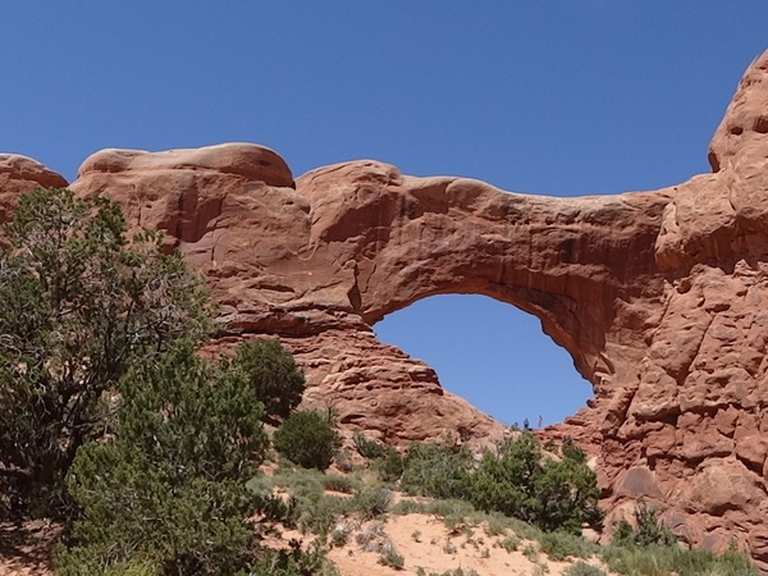 Double Arch, Turret Arch, and the North and South Window Arch Loop from ...