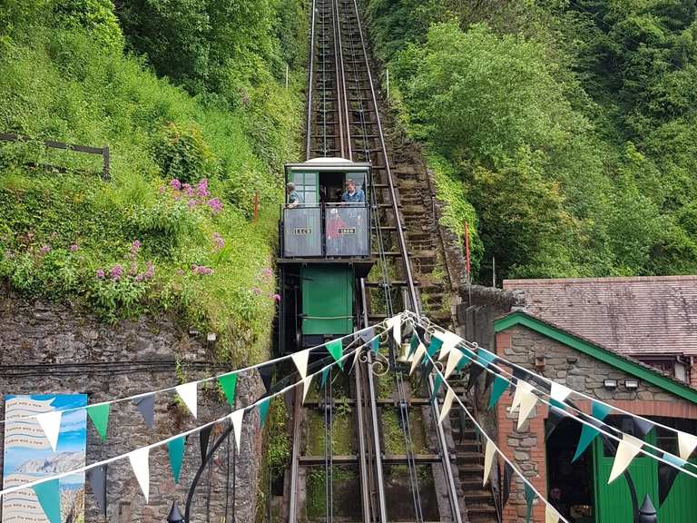 Lynton and Lynmouth Cliff Railway Routes for Walking and Hiking | Komoot