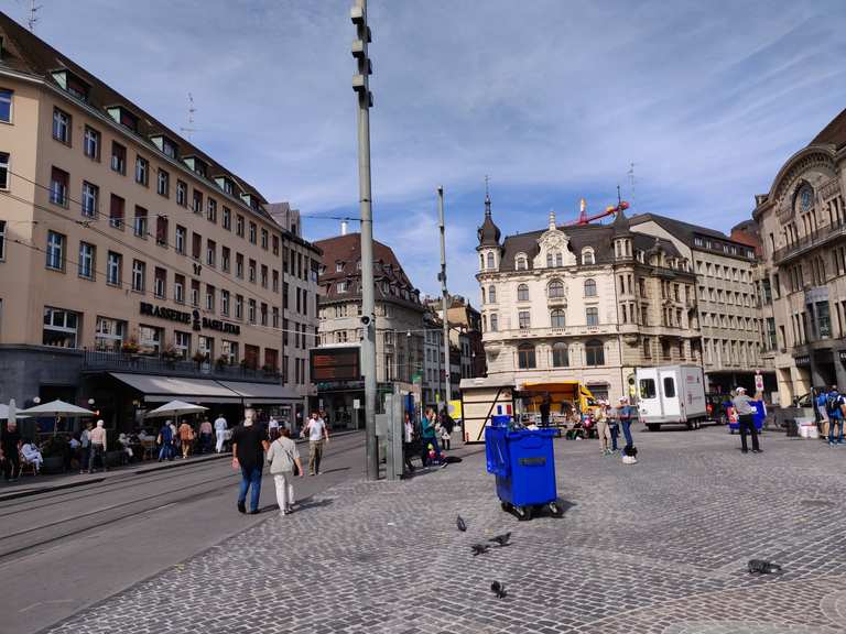 Marktplatz Basel: Wanderungen und Rundwege | komoot