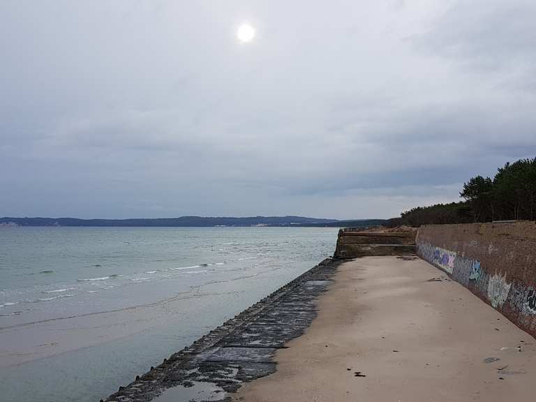 Kaimauer am Strand von Prora Routes for Walking and Hiking | Komoot