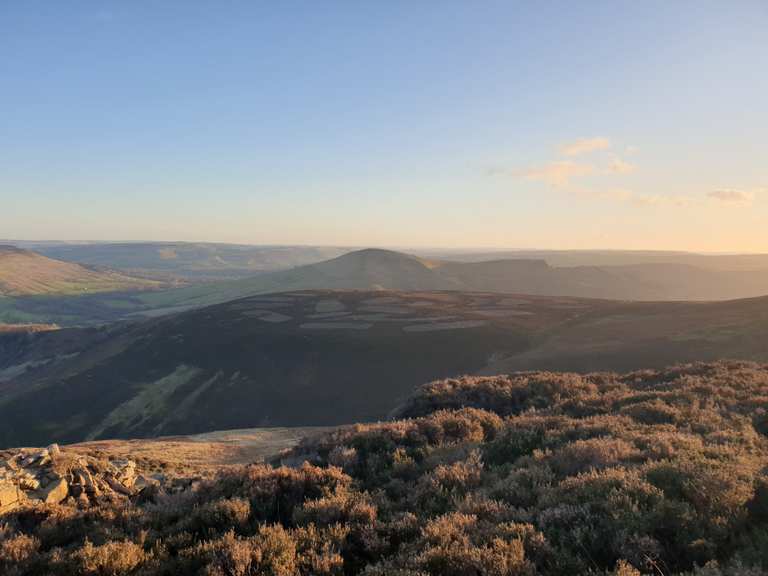 Kinder Scout & Edale Moor loop from Edale — Peak District National Park ...