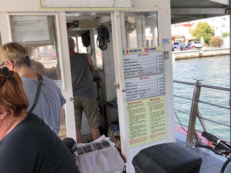 Ferry Porto Garibaldi–Lido degli Estensi - Sentiers et pistes de VTT ...