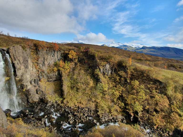 Magnúsarfoss Routes for Walking and Hiking | Komoot