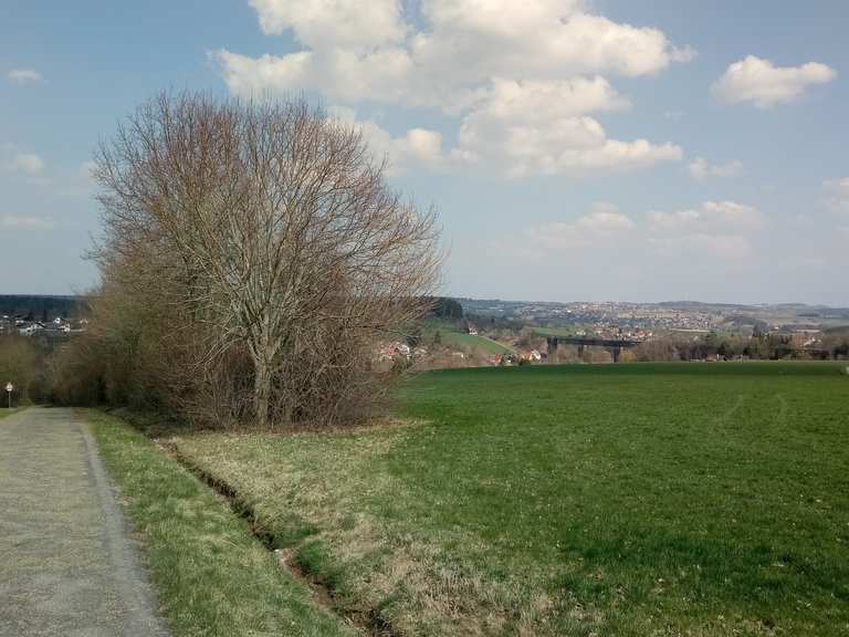 Wald- und Wiesenroute von Musbach nach Freudenstadt: Mountainbike ...