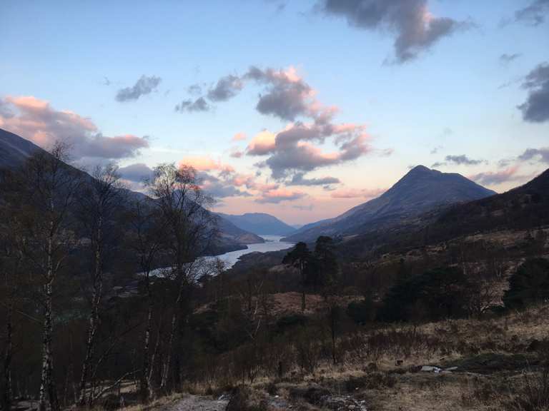 A circuit of the Grey Mare's Tail Waterfall — Kinlochleven | Wanderung ...