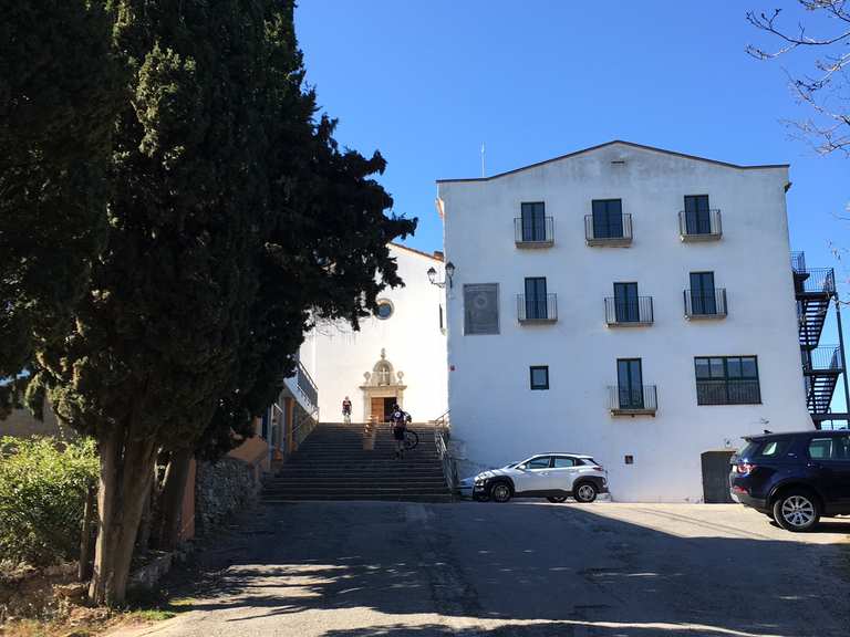 Els Àngels Monastery and Viewpoint Road Cycle Routes and Map | Komoot