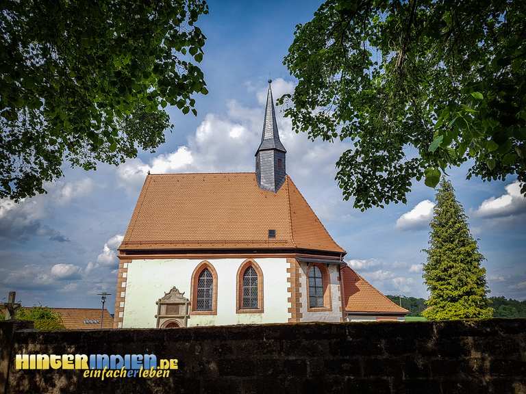 Abteikirche Ebrach – Kloster Ebrach Runde von Großbirkach | Wanderung ...