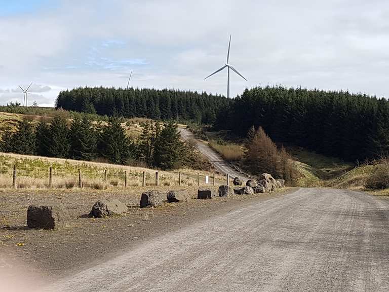Spine Road of Whitelee Wind Farm - Cycle Routes and Map | Komoot