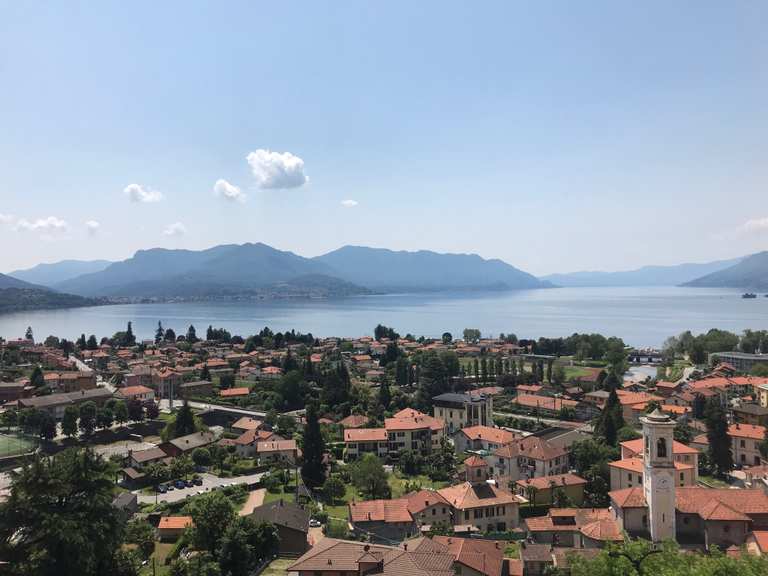 Parco Giona – Bank am alten Olivenbaum Runde von Maccagno Inferiore ...