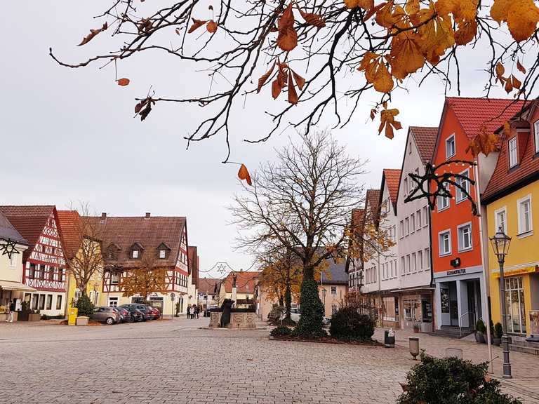 Marktplatz Ebermannstadt: Mountainbike-Touren und -Trails | komoot