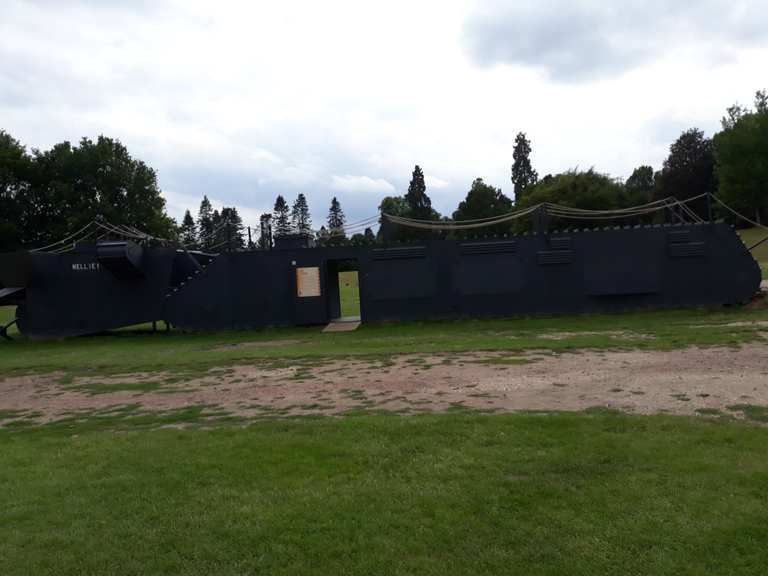 Clumber Park Lake and Church View - Cycle Routes and Map | Komoot