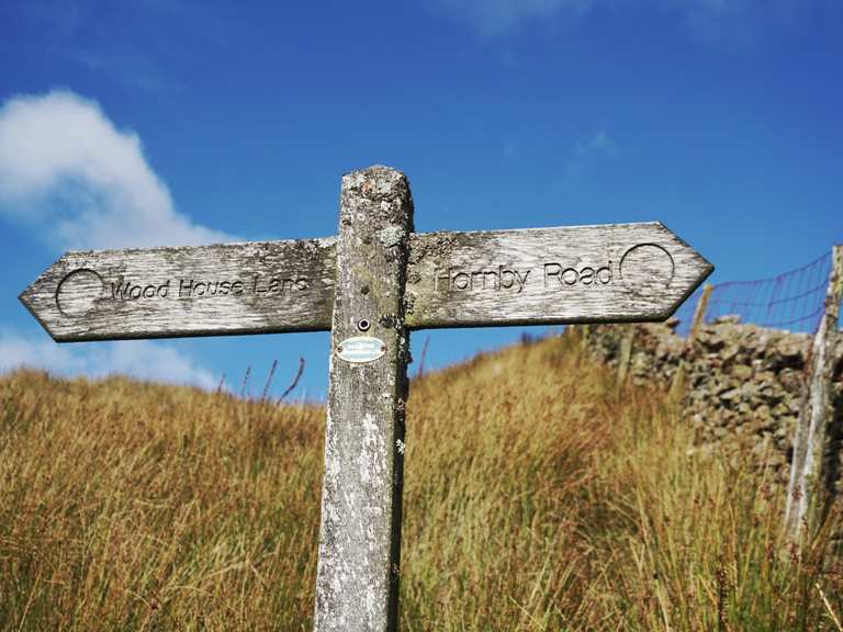 Salter Fell green lane AKA Hornby Road Mountain Bike Trails & Tracks ...