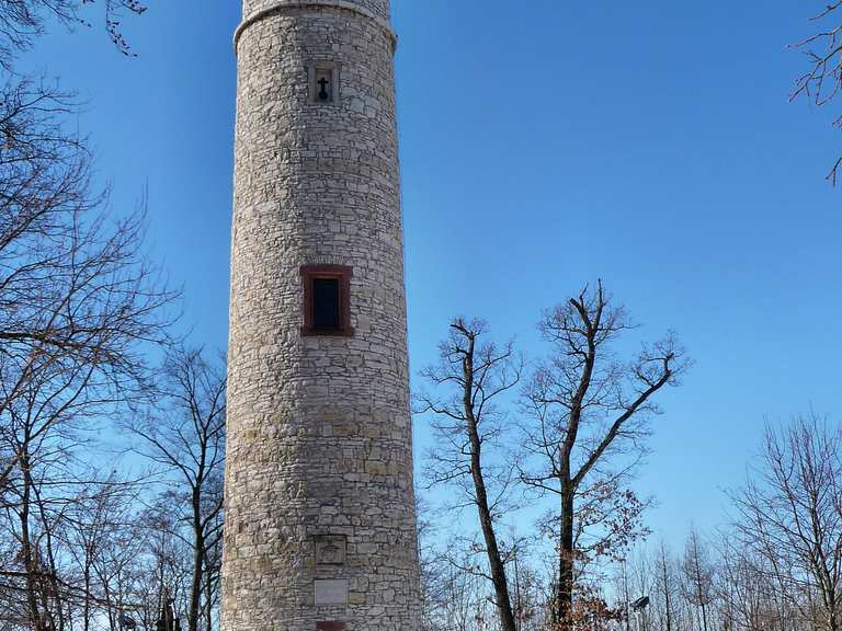 Adelsberg mit Paulinenturm (Touringen Stempel Nr. 344) Routes for ...