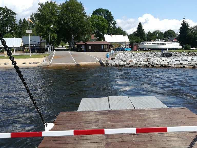 Lipno-Stausee, Fähre Dolní Vltavice-Kyselov : Radtouren und Radwege ...