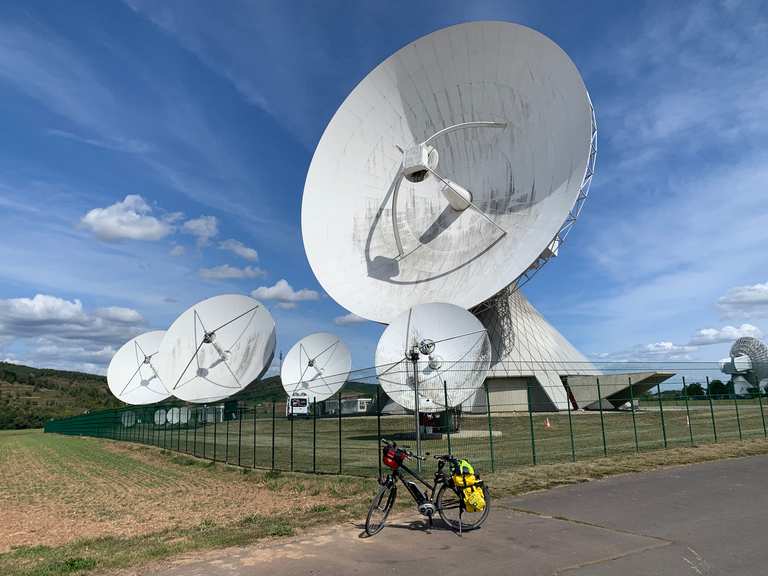Erdfunkstelle Fuchsstadt : Radtouren und Radwege | komoot
