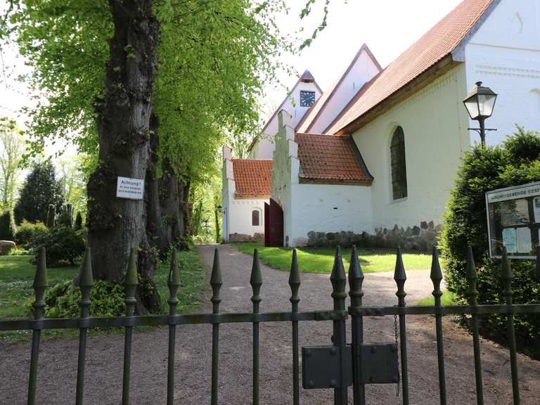 Sieseby - Kirche und Friedhof : Radtouren und Radwege | komoot