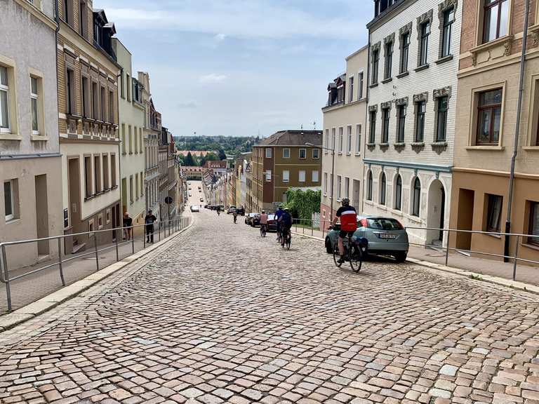 Steile Wand Meerane - fietsroutes en kaart | Komoot