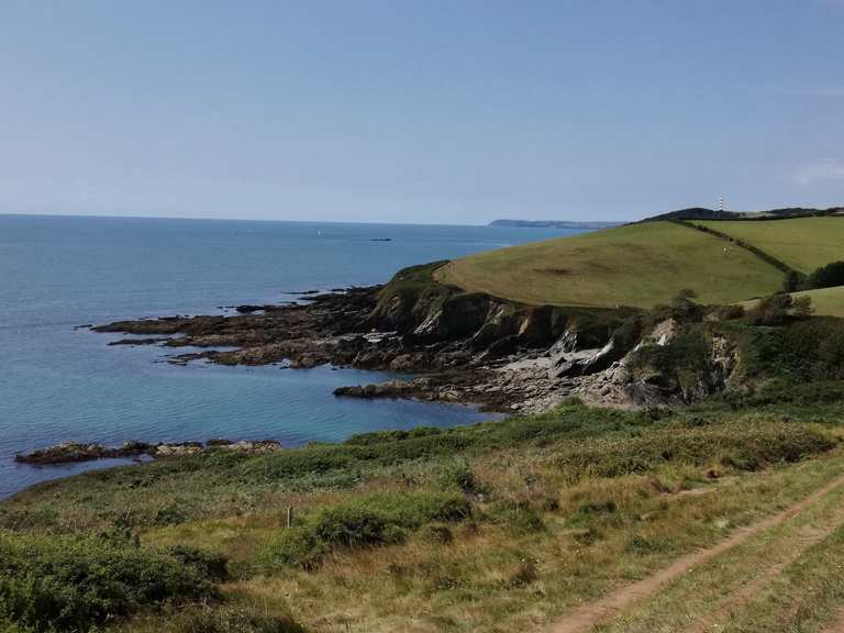 Coastal trail – Menabilly Grotto Beach loop from Fowey | hike | Komoot