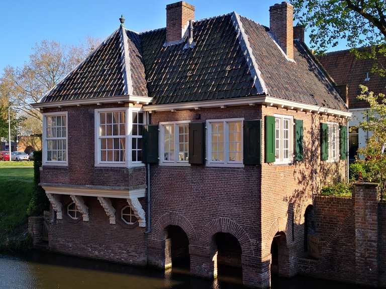 Brug over de Berkel – Berkel Zutphen Rondje vanuit Zutphen | Wanderung ...