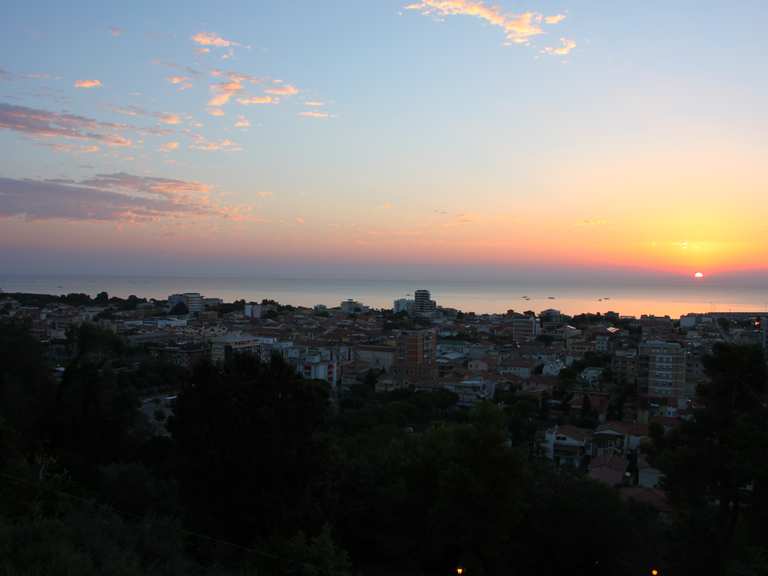 Panoramas aux alentours de Giulianova — Le Tour en boucle | Tour à vélo ...
