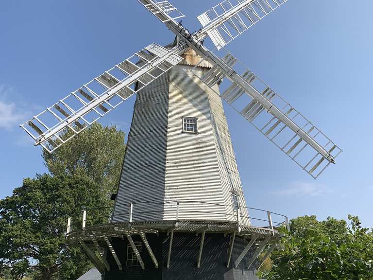 Knepp Castle, Knepp Wildland & Shipley Windmill loop from Dial Post ...