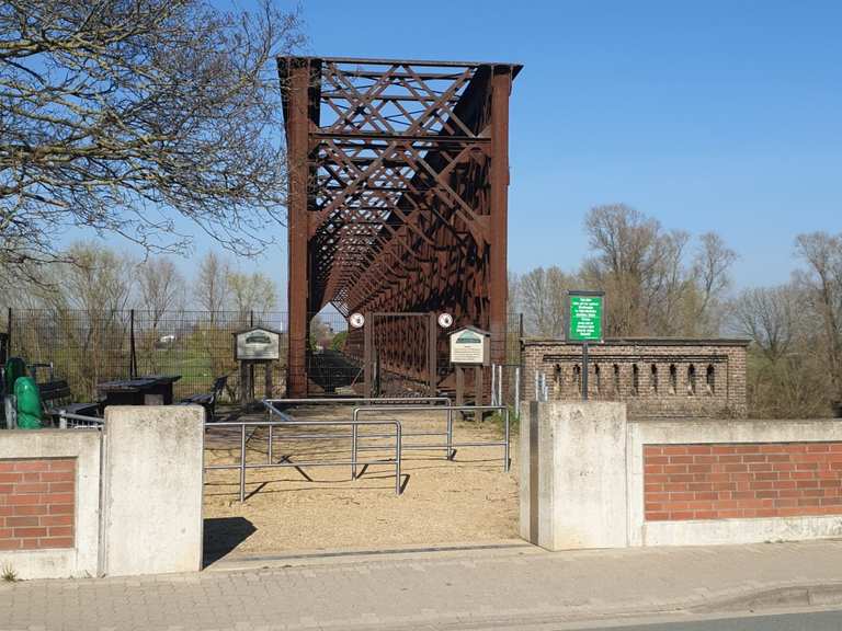 Alte Eisenbahnlinie Ölwerke Spyck: Radtouren und Radwege | komoot