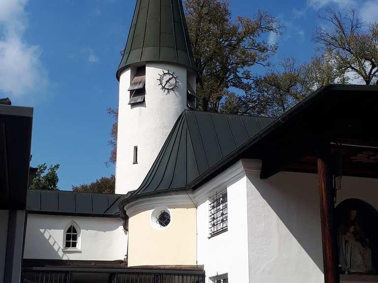 Methusalem Eiche – Kloster Maria-Eich Runde von Planegg | Wanderung ...