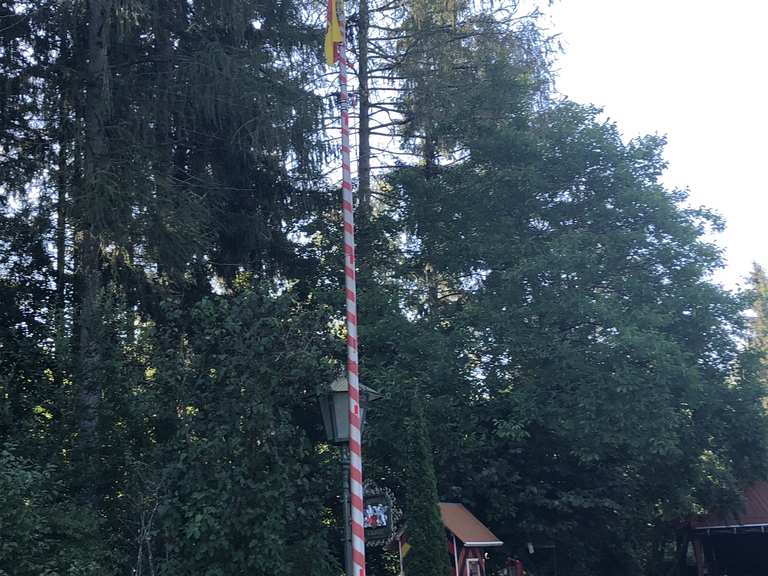 Barrier between Baden and Württemberg in the customs house Routes for ...