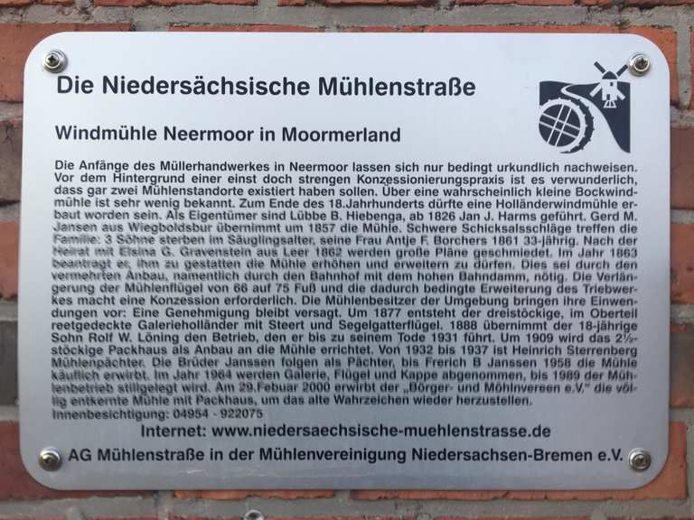 Mühle Neermoor : Radtouren und Radwege | komoot