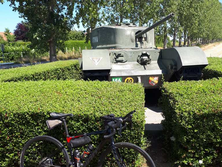 Mémorial char OPERATION ASTONIA 1944: Rennradfahren und Rennradtouren ...