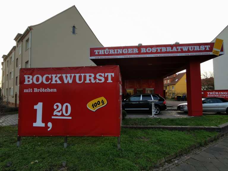 LE - Alte Minol Tankstelle Wahren - Thüringer Rostbratwurstgrill ...