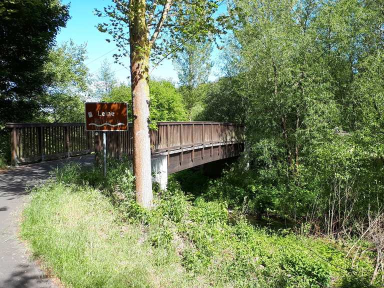 Leinebrücke bei Hessenau : Radtouren und Radwege | komoot