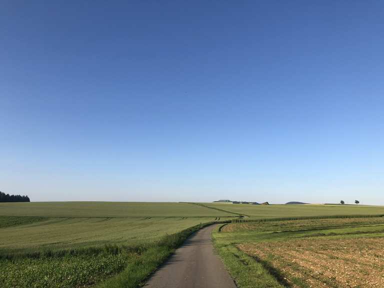 Countryside Route Between Münchingen and Ewattingen - Road Cycle Routes ...