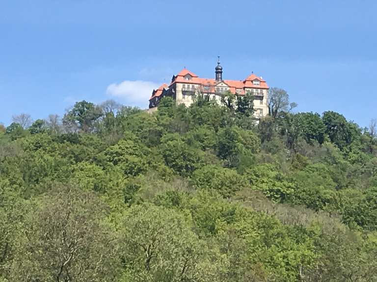 View of Schloss Bieberstein - Road Cycle Routes and Map | Komoot