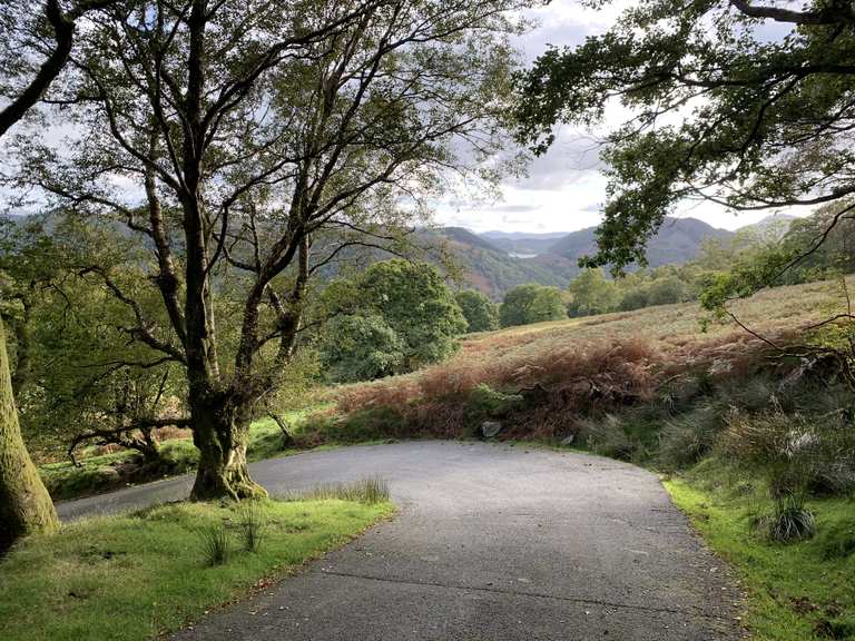 The Cowlyd climb from Trefriw - Road Cycle Routes and Map | Komoot
