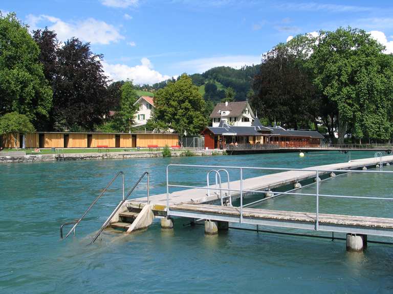 Strandbad Thun: Wanderungen und Rundwege | komoot