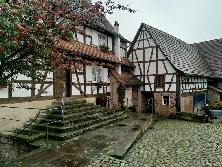 Maison Rurale de l'Outre-Forêt - Kutzenhausen - Cycle Routes and Map ...