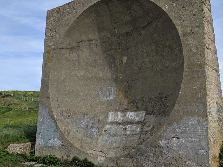 Abbot's Cliff Sound Mirror Routes for Walking and Hiking | Komoot