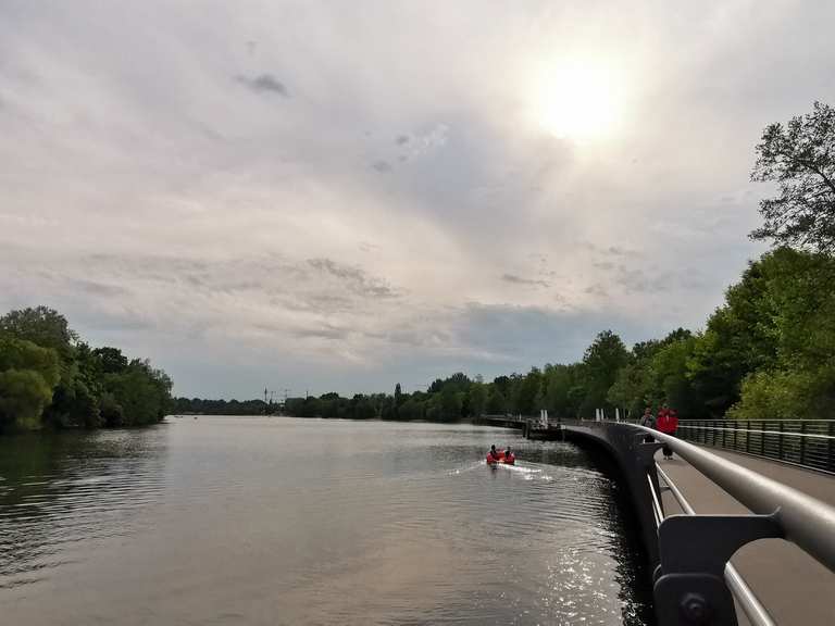 Steg am Ufer: Wanderungen und Rundwege | komoot