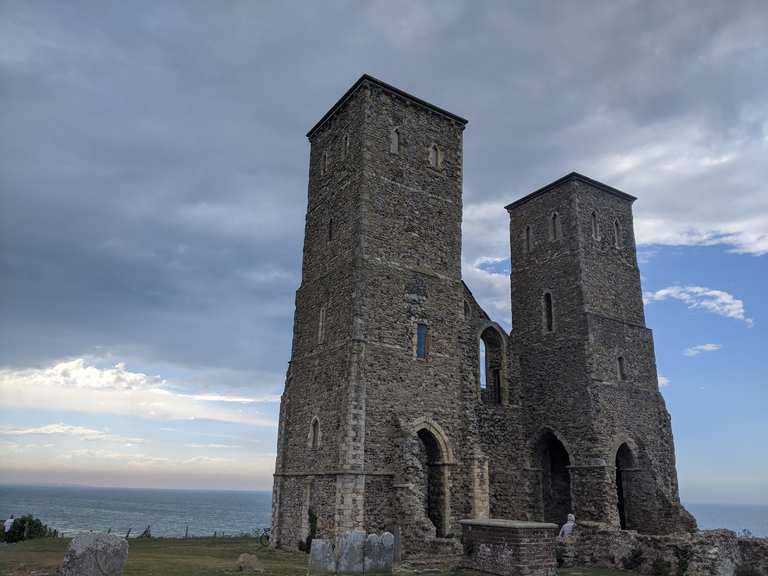Reculver Towers - Cycle Routes and Map | Komoot