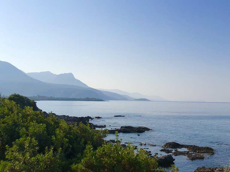 Stoupa-Agios Nikolaos coastal bike trail🚴 - Cycle Routes and Map | Komoot