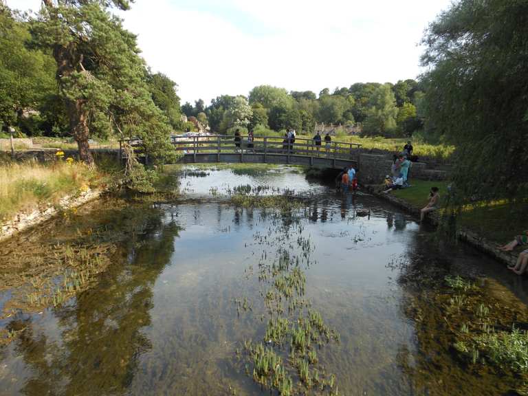 Burford Village – Bibury Bridge loop from Quenington | ride | Komoot