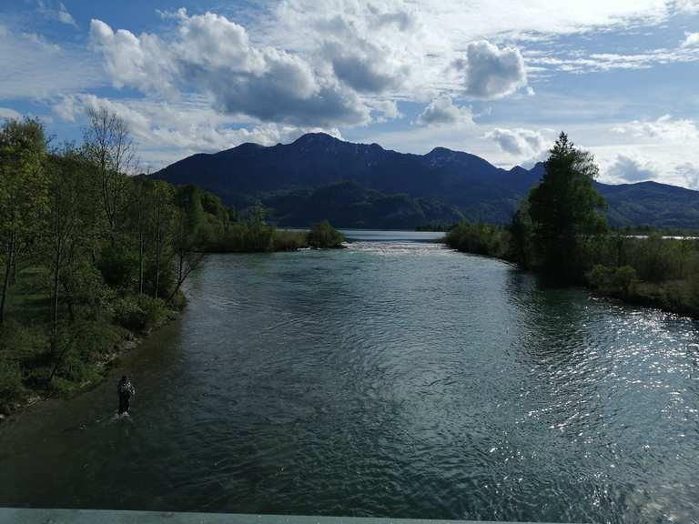 Abfluss der Loisach aus dem Kochelsee - Cycle Routes and Map | Komoot