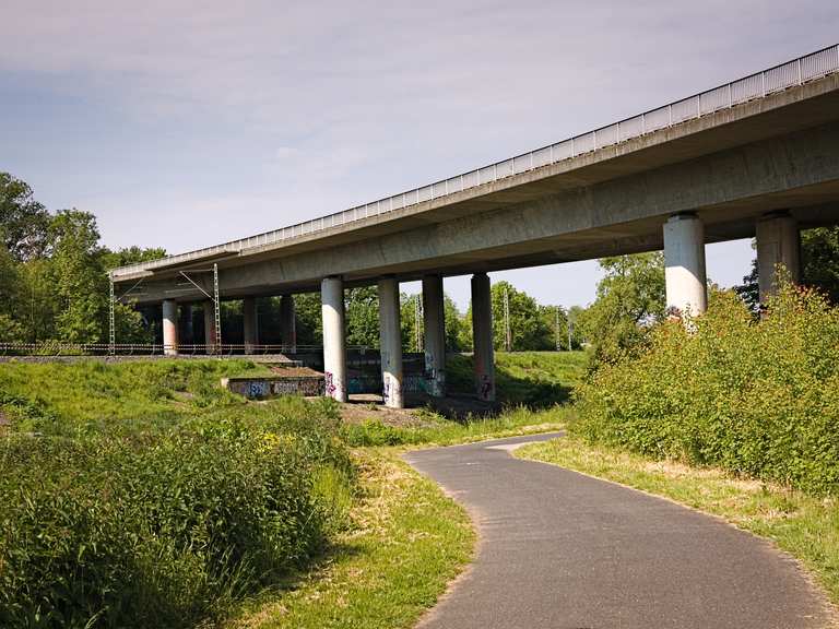 Niddaradweg Harheim, Eschbachmündung - Cycle Routes and Map | Komoot